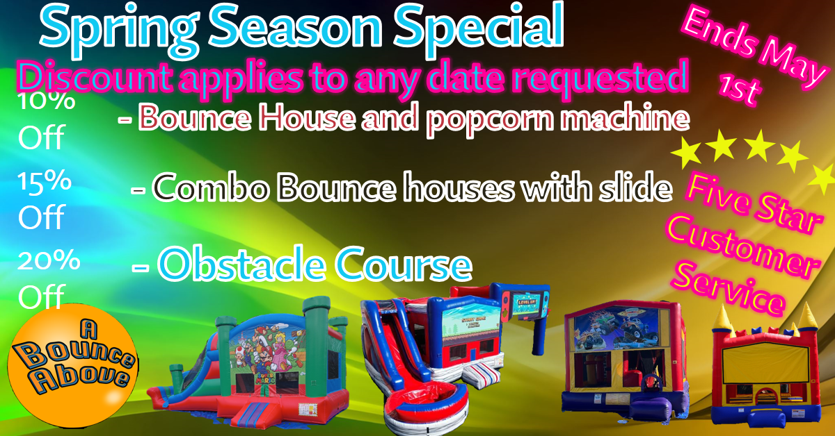 Bounce House Rental Medford Oregon - A Bounce Above541
